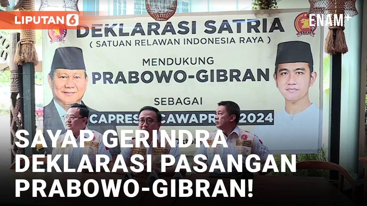 Organisasi Sayap Gerindra Dukung Gibran Jadi Cawapres Prabowo ...