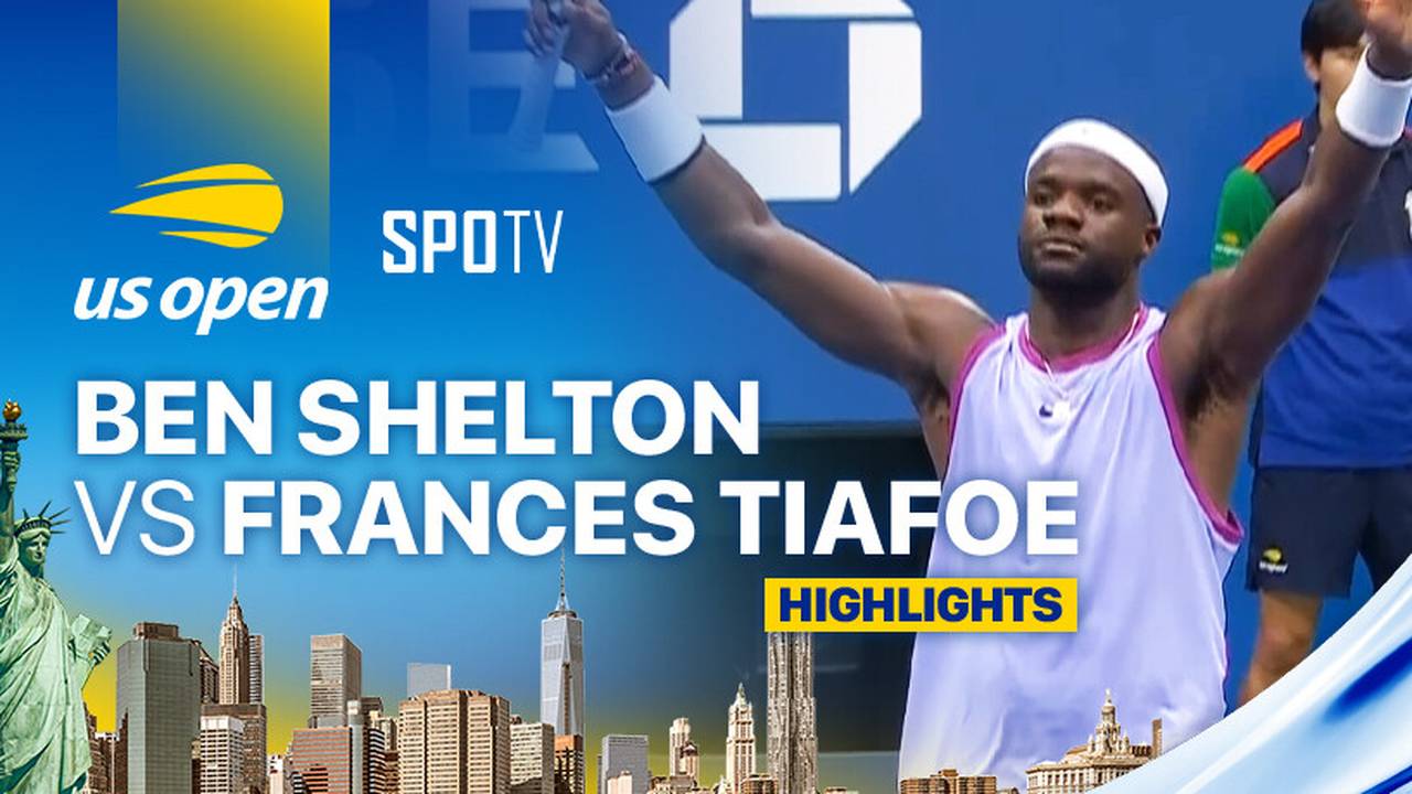Ben Shelton (USA) vs Frances Tiafoe (USA) - Highlights | US Open Tennis ...