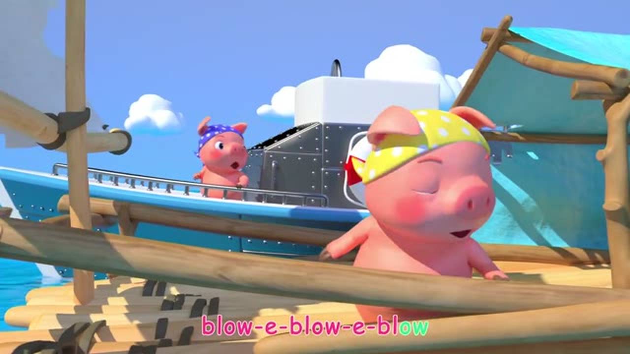 CoComelon - Three Little Pigs (Pirate Version) (2020) | Vidio