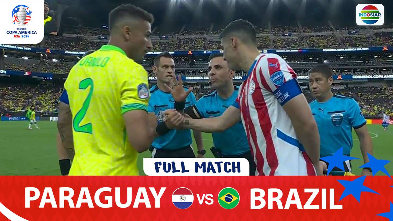 Paraguay vs Brazil - Full Match | Copa America 2024 | Vidio