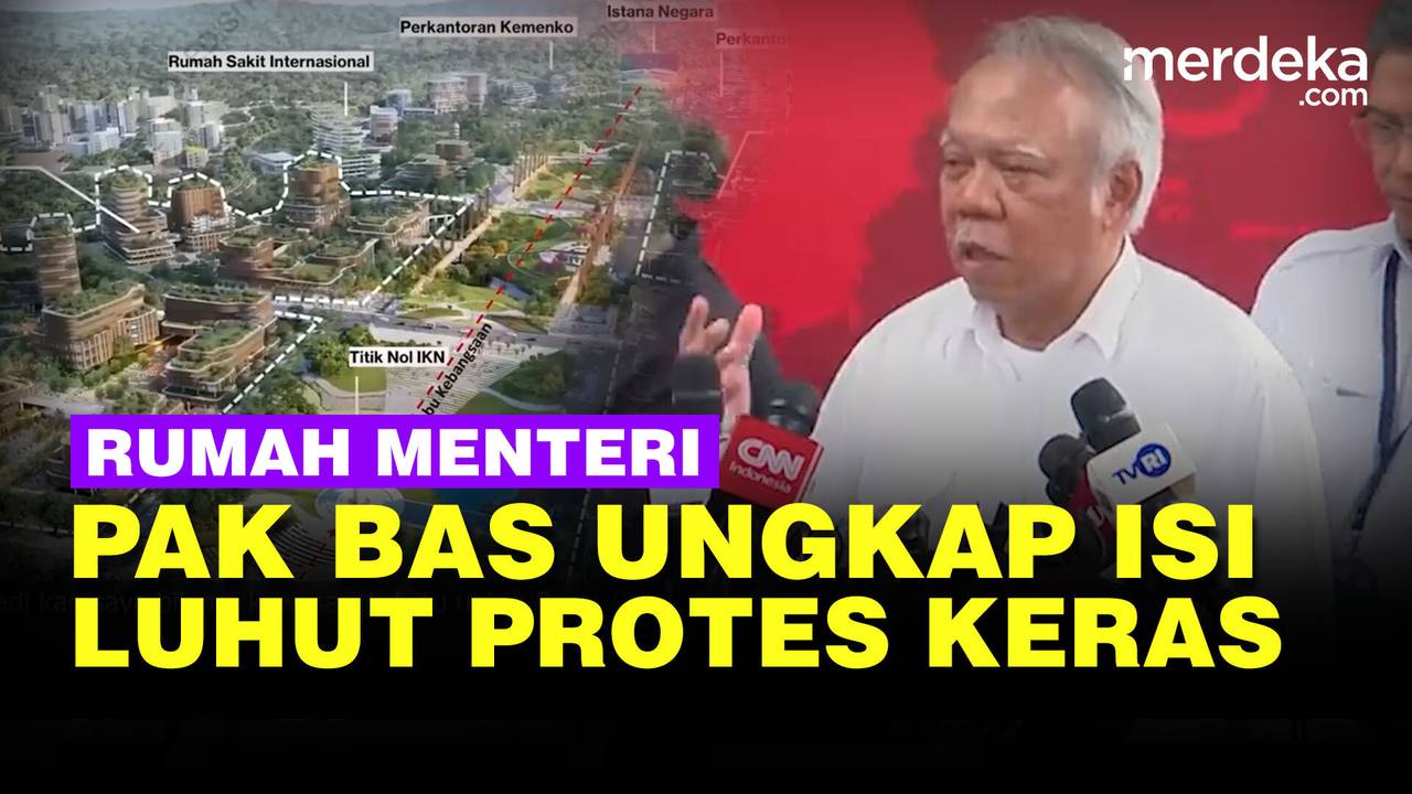 Pak Bas Blak-blakan Isi Rumah Menteri di IKN, Luhut Protes: Lho Kok ...