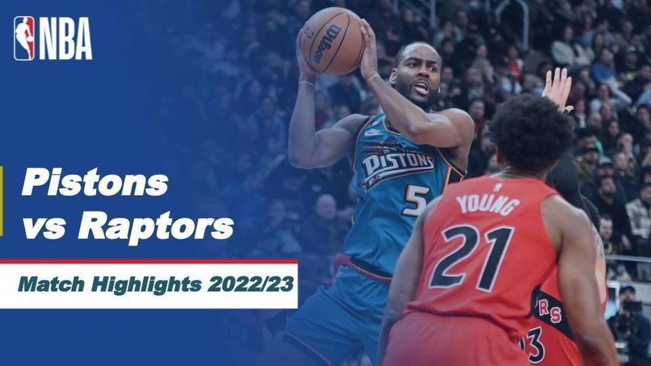 Match Highlights | Detroit Pistons vs Toronto Raptors | NBA Regular ...