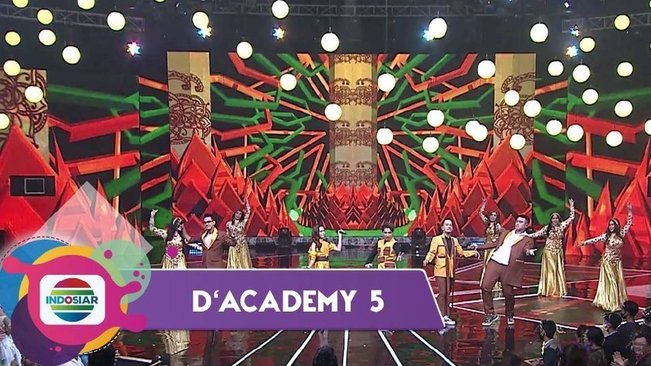 Geal Geol Asik!! Arabian Night Goes To Panggung DA!! | D'Academy 5 | Vidio