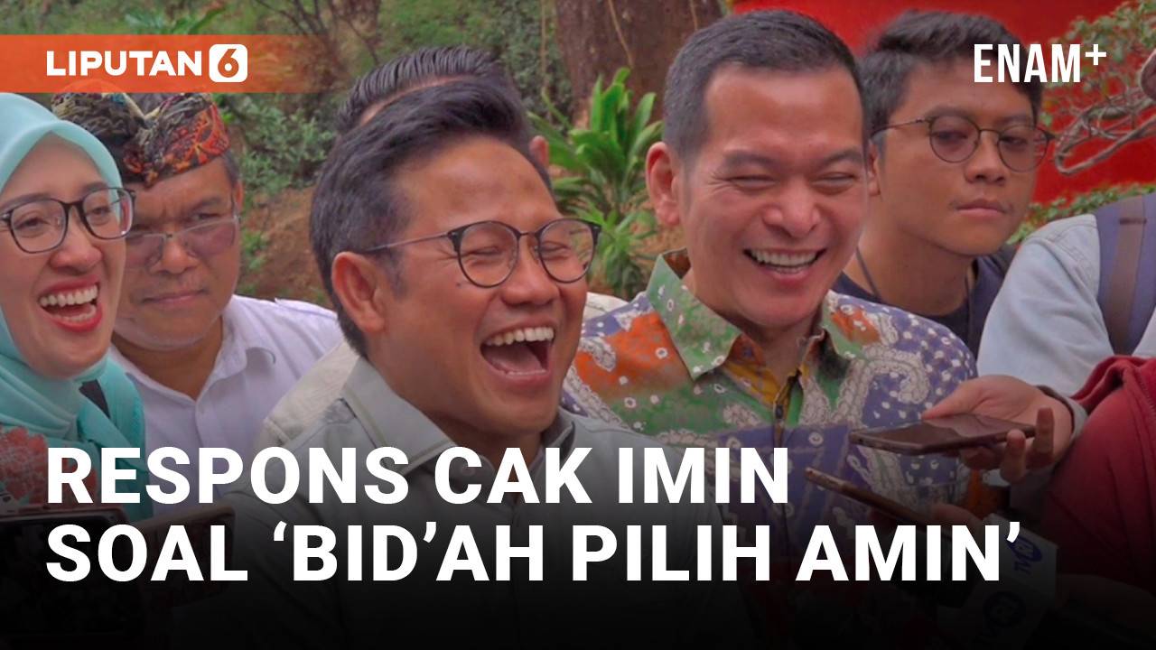 Candaan Menag Yaqut Soal Bid’ah Pilih Amin, Begini Kata Cak Imin ...