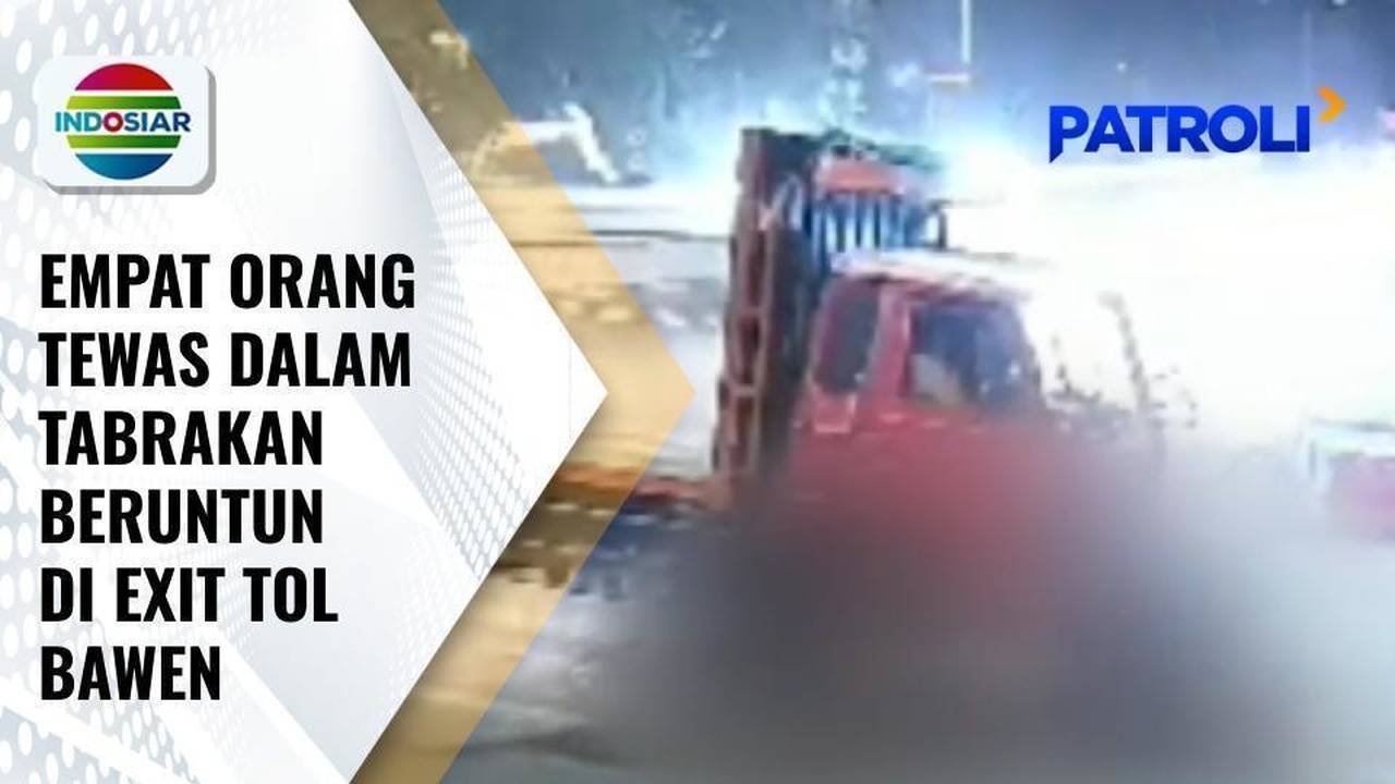 Truk Melaju Tak Terkendali, Kecelakaan Maut Terjadi di Exit Tol Bawen dan Tewaskan Empat Orang ...