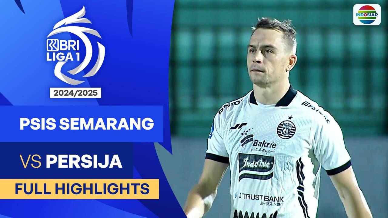 PSIS Semarang VS Persija - Full Highlights | BRI Liga 1 2024/25 | Vidio