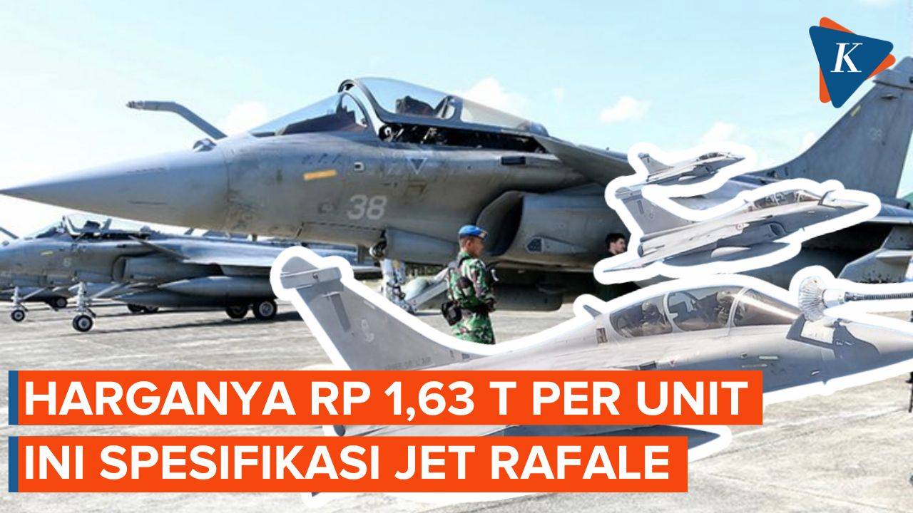 Spesifikasi Calon Pesawat Tempur Canggih Indonesia, Jet Tempur Rafael ...