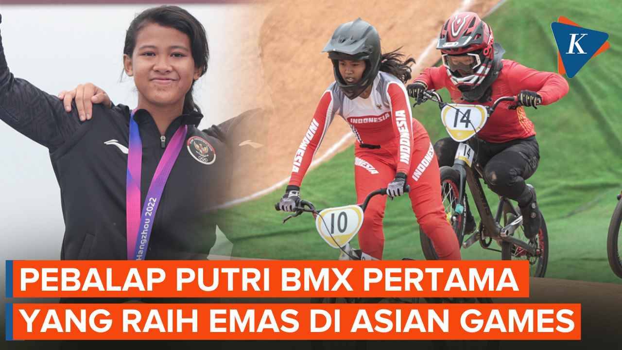 Amellya Nur Sifa, Atlet BMX yang Sumbang Emas Ke-4 Indonesia di Asian ...