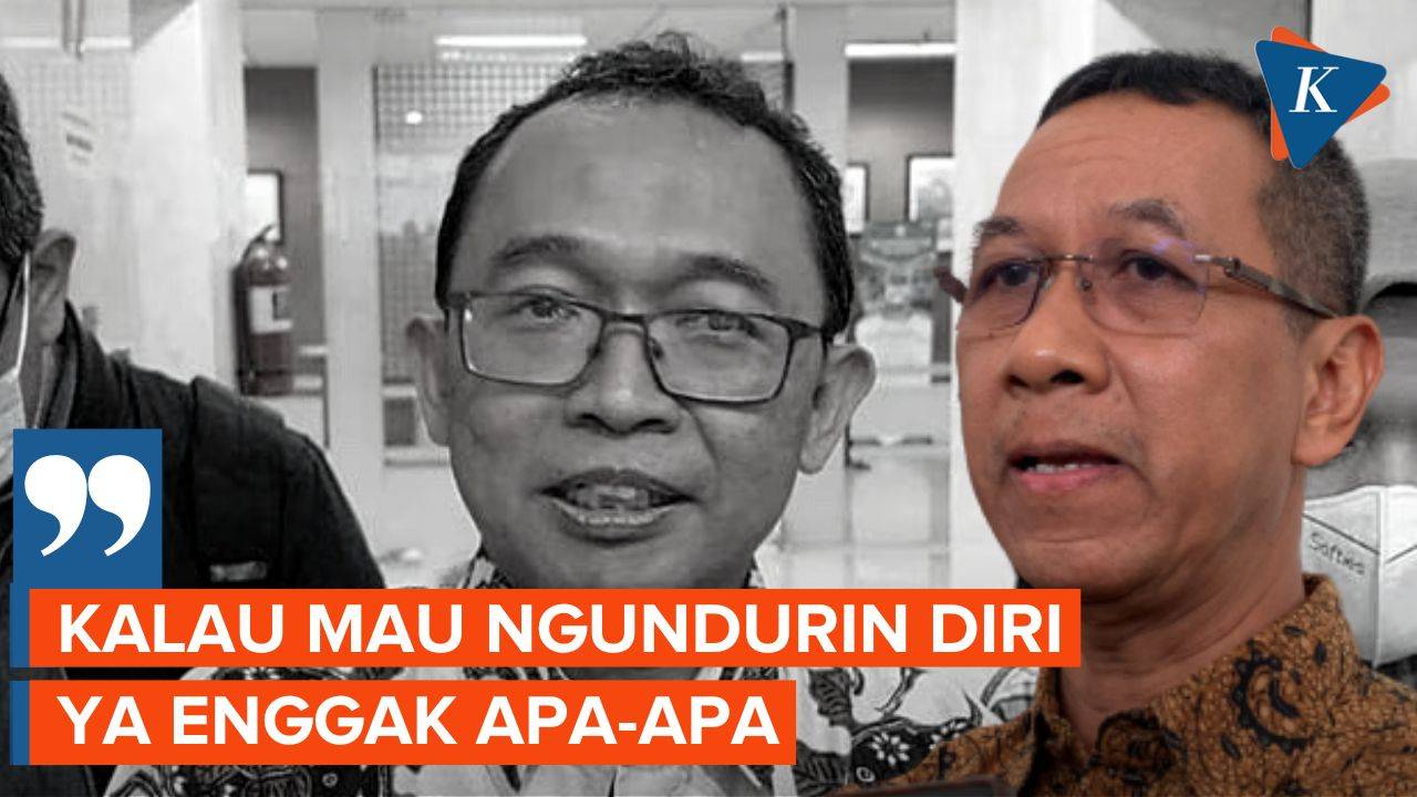 Baru 2 Bulan Menjabat, Heru Budi Sebut Tak Masalah Jika Dirut ...