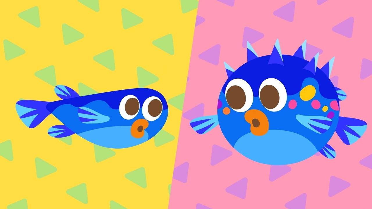 Pororo's Sea Animal Songs - Ep 06 - Chubby Wubby Pufferfish (2022) | Vidio