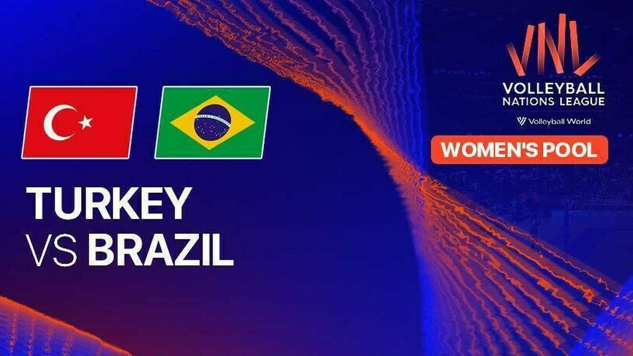 Women: Turkey vs Brazil - Full Match | Volleyball Nations League 2025