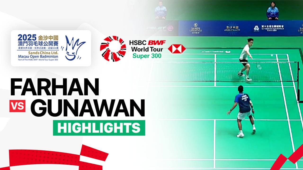 Alwi Farhan (INA) vs Jason Gunawan (HKG) - Highlight | Sands China LTD ...