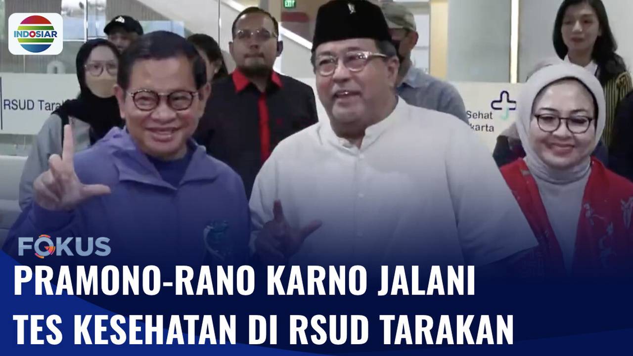 Jalani Tes Kesehatan, Pramono Siap karena Rajin Olahraga, Rano Karno ...