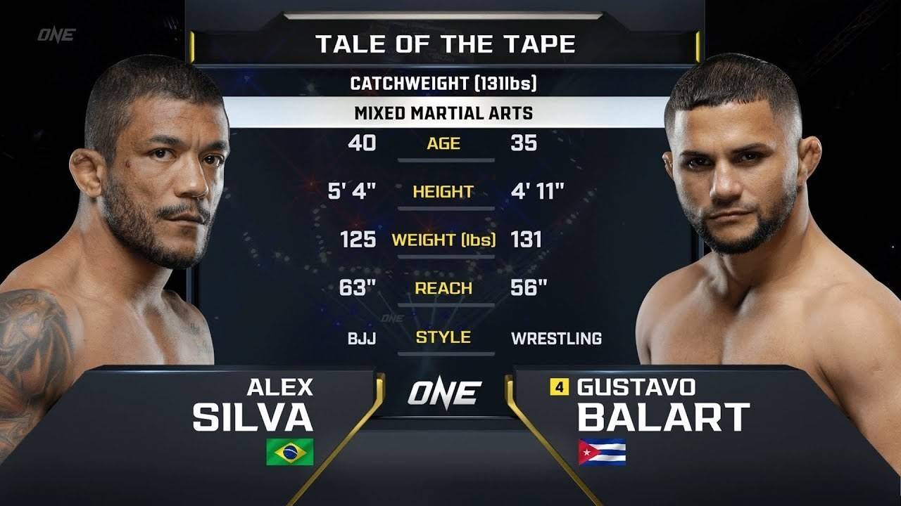 Alex Silva vs. Gustavo Balart | ONE Championship Full Fight | Vidio