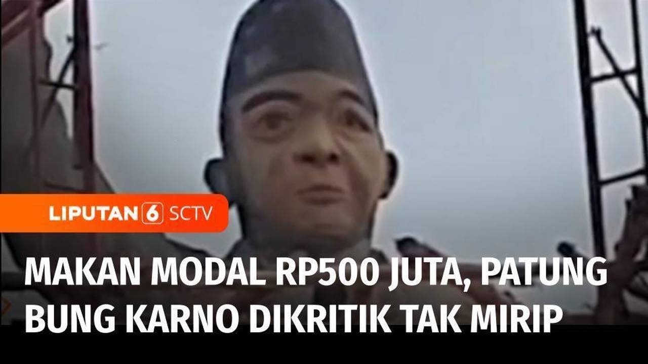 Patung Bung Karno Senilai Rp500 Juta ini Tuai Kritik, Dianggap Tak ...
