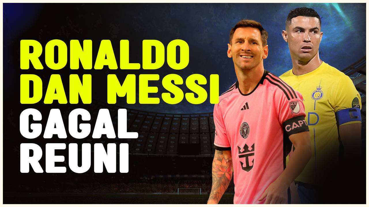 Cristiano Ronaldo Batal Reuni Dengan Lionel Messi di Laga Al Nassr Vs ...