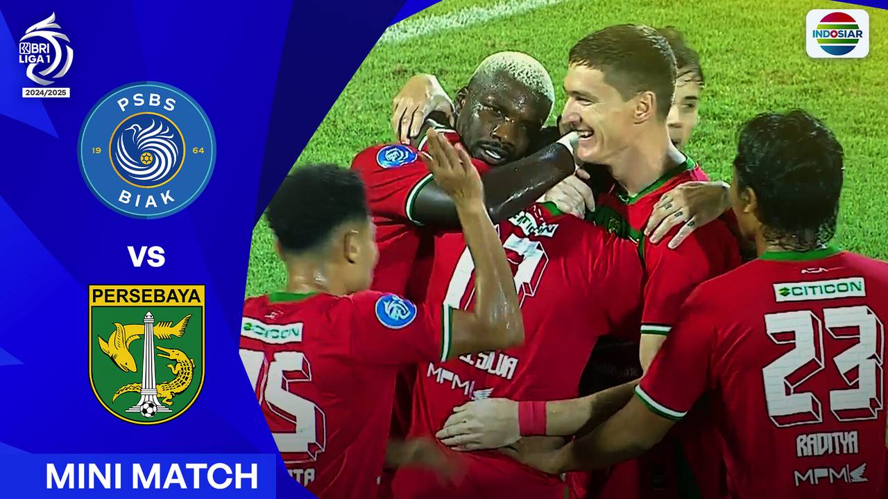 PSBS Biak VS Persebaya Surabaya - Mini Match | BRI Liga 1 2024/25 | Vidio