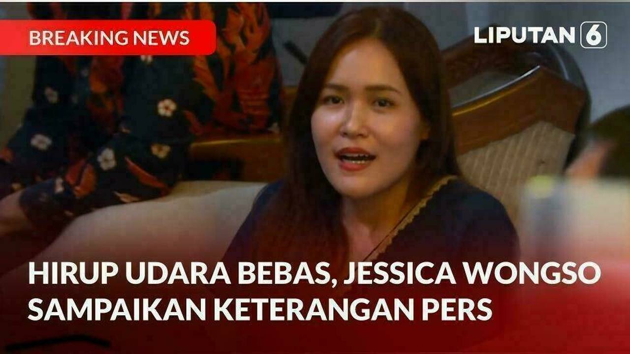 Hirup Udara Bebas, Jessica Wongso Sampaikan Keterangan Pers | Vidio