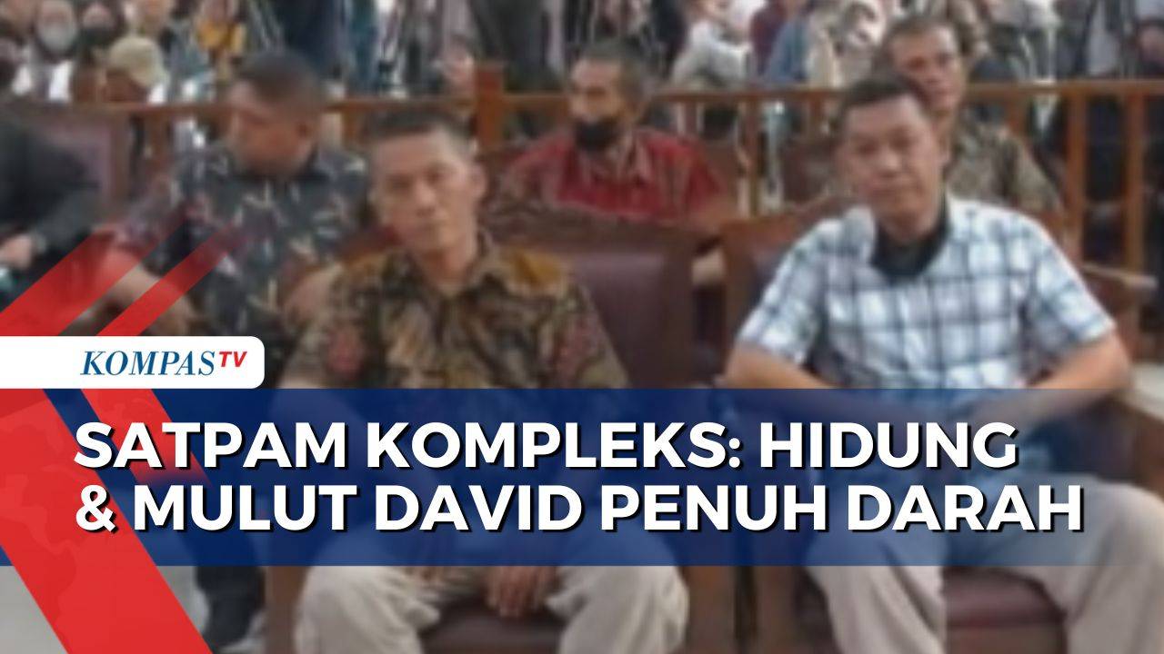 Satpam Kompleks Lihat Mario Dandy Aniaya David Hingga Terluka, Begini ...