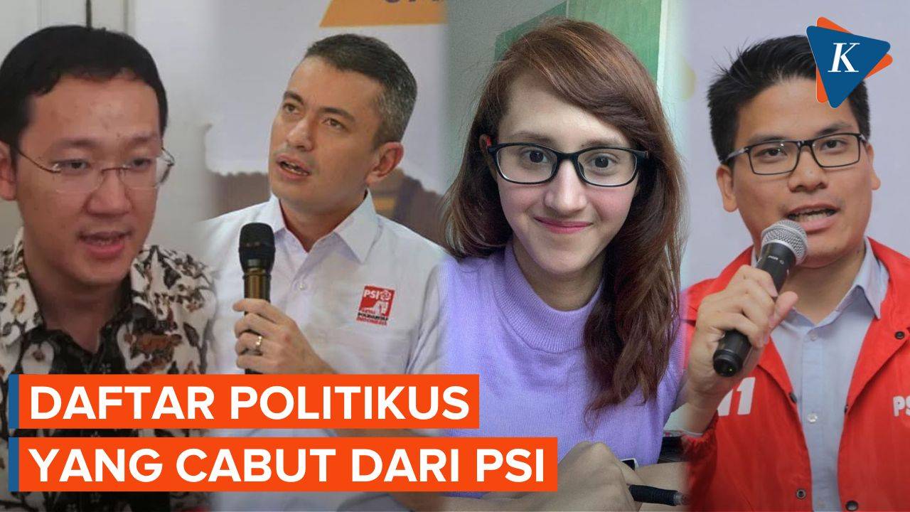 Rian Ernest hingga Tsamara Amany, Ini Politikus yang Keluar dari PSI ...