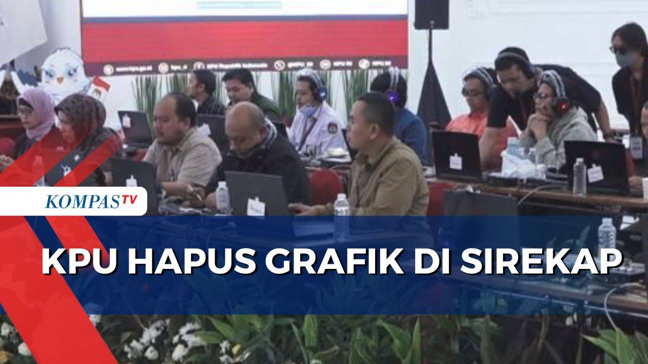 KPU Tak Lagi Tampilkan Grafik Data Suara Pemilu 2024 di Sirekap ...