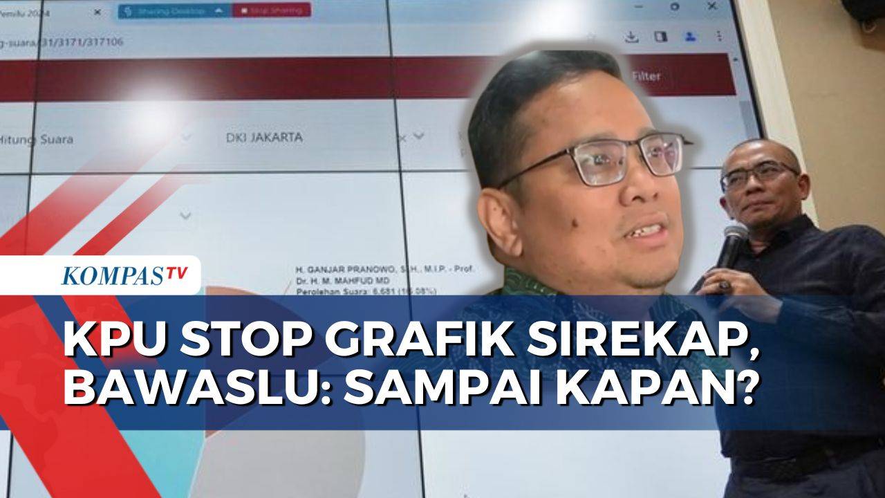 KPU Hapus Grafik Perolehan Suara di Sirekap, Bawaslu: Sistem yang Dibangun Harus Sesuai Fungsi ...
