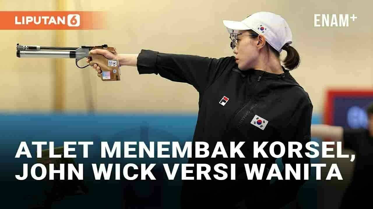 Aksi Keren Atlet Menembak Korsel Curi Perhatian, Ikut Berjuang di ...