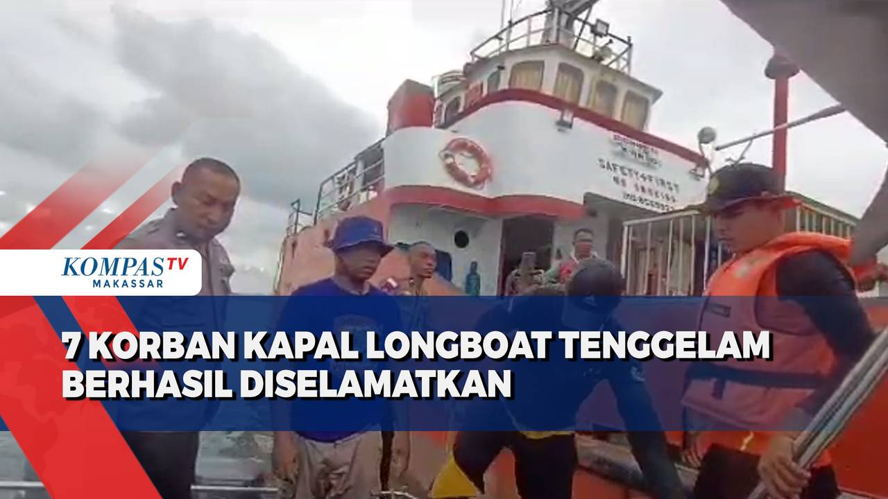 Korban Kapal Longboat Tenggelam Berhasil Diselamatkan - Kompas TV | Vidio