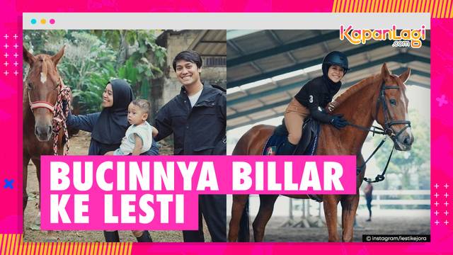 Aksi Bucin Rizky Billar ke Lesti | Enamplus