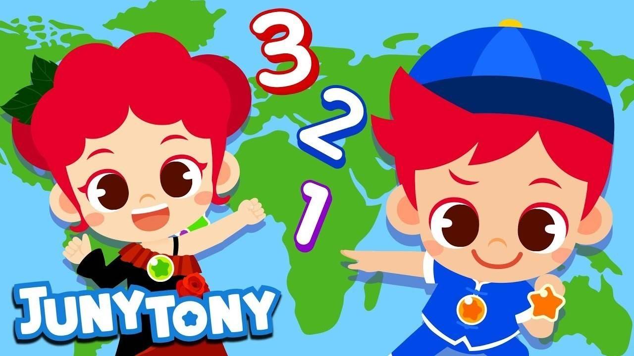 JunyTony - Explore World Songs for Kid - Counting to 10 in Five ...