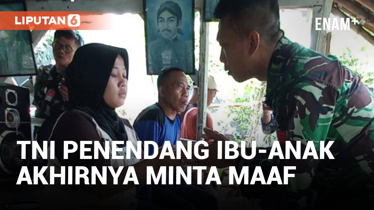 Oknum TNI yang Tendang Pemotor Ibu dan Anak Sampaikan Permintaan Maaf - liputan6.com | Vidio