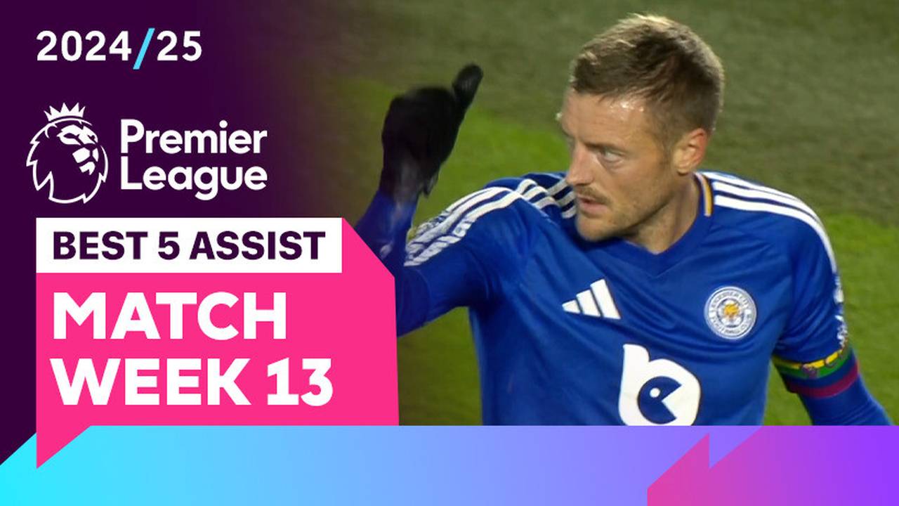 5 Assist Terbaik | Matchweek 13 | Premier League 2024/25 | Vidio