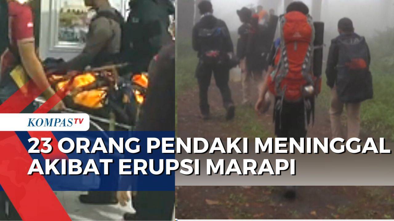 23 Orang Pendaki Meninggal Bnpb Minta Pos Pendakian Gunung Marapi