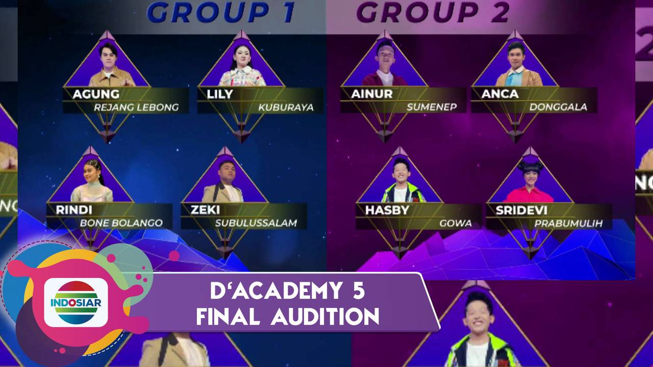 Ini Dia Grouping Babak 50:50!! Dimana Jagoan Kamu?? | Final Audition Da ...