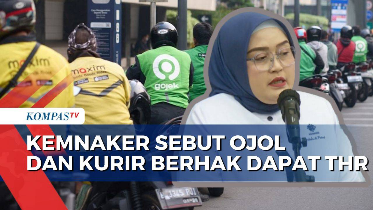 Kemnaker Sebut Ojol dan Kurir Berhak Dapat THR, Begini Kritik LBH ...