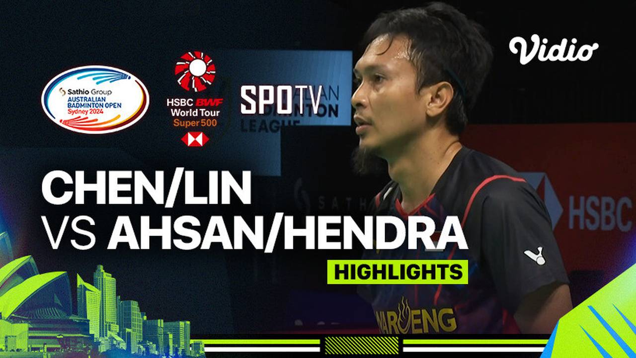 Chen Zhi Ray/Lin Yu Chieh (TPE) vs Mohammad Ahsan/Hendra Setiawan (INA) - Highlights | Sathio ...
