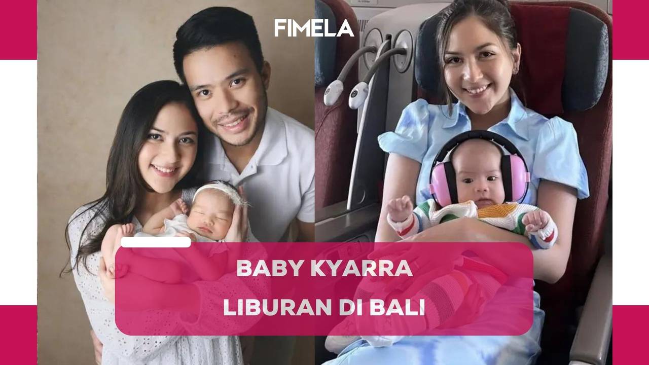 6 Potret Baby Kyarra dan Jessica Mila Berlibur ke Bali, Tampilan Fresh ...
