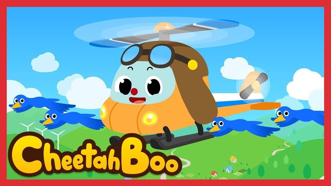 Cheetahboo - Rescue Car Songs - Let's Go! Helicopter! (2023)