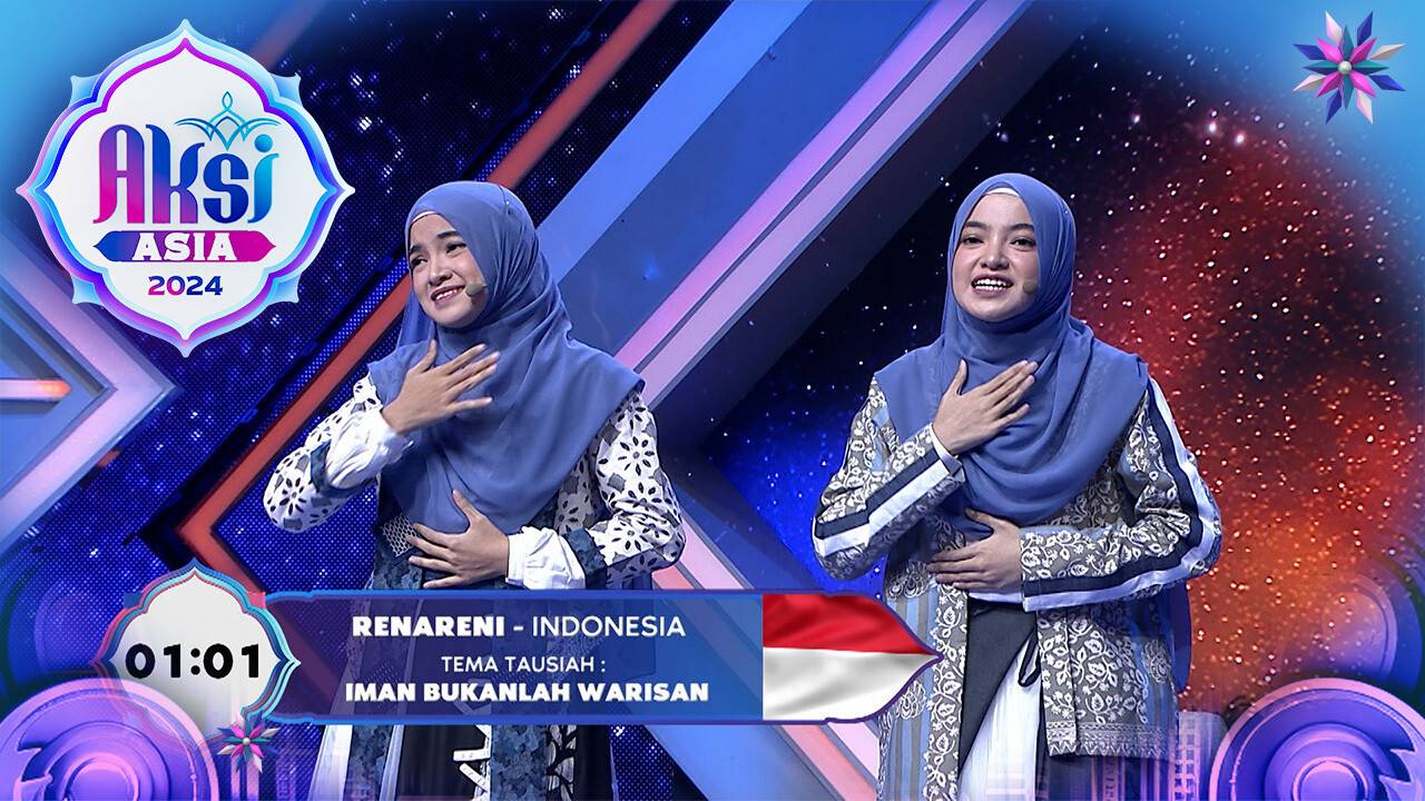 Iman Bukanlah Warisan! Rena Reni (Indonesia) Jawab Pertanyaan Dari Iwan Fals! | Aksi Asia 2024