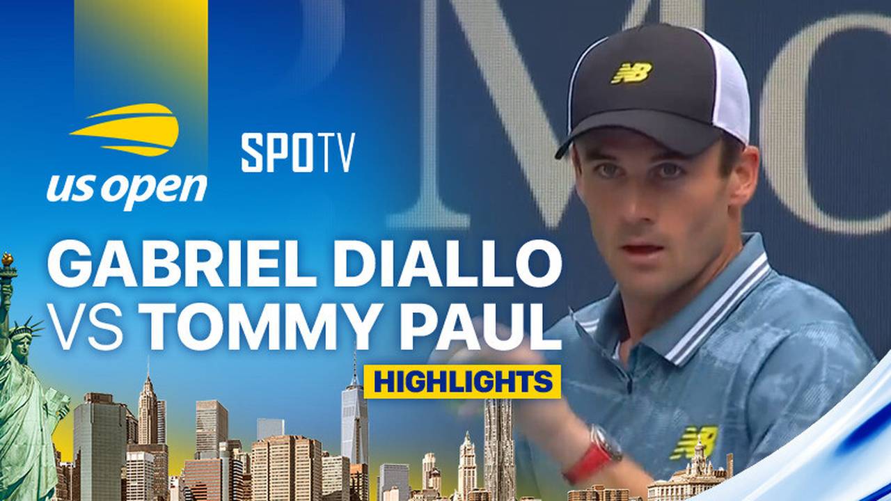 Gabriel Diallo (CAN) vs Tommy Paul (USA) - Highlights | US Open Tennis ...