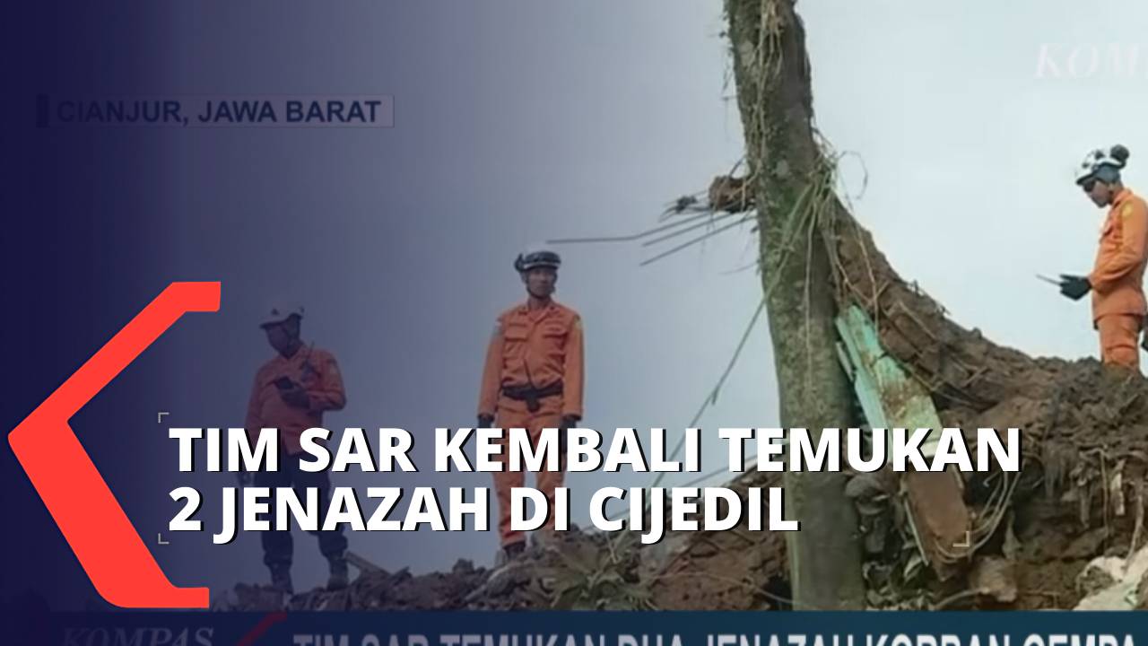 Tim Sar Gabungan Kembali Temukan 2 Jenazah Korban Gempa Cianjur Di