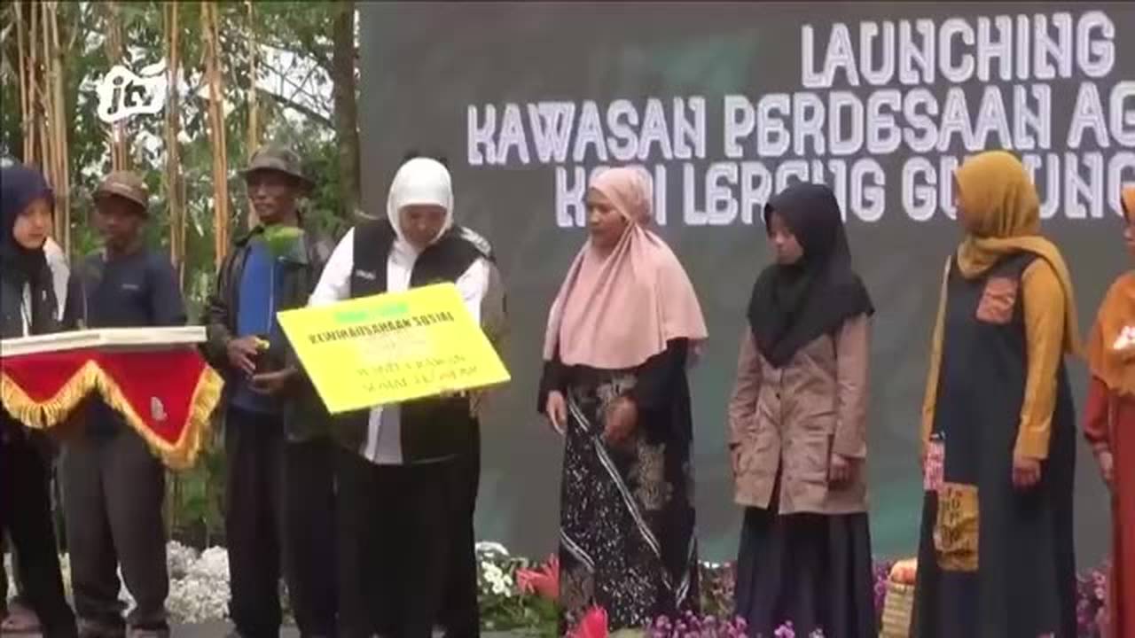 Gubernur Khofifah Resmikan Kawasan Perdesaan Agroforestri Kopi Lereng Gunung Arjuno KABAR APIK ...