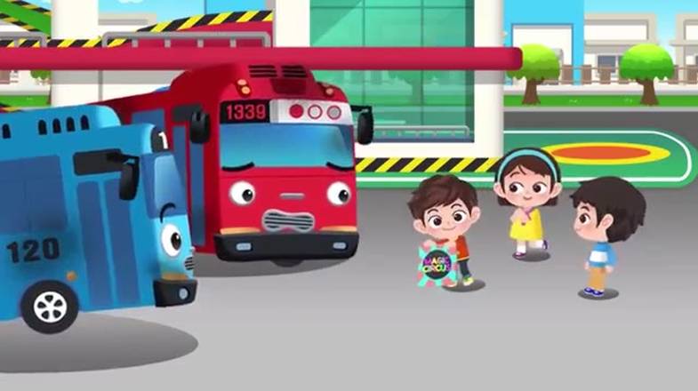 Tayo's Character Tales - Ep 01 - The Little Bus Circus Team (2022) | Vidio