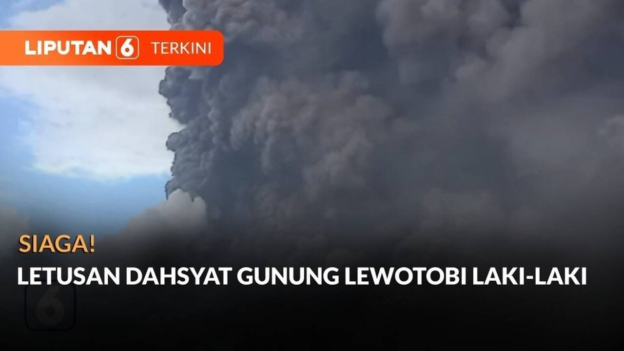Siaga! Letusan Dahsyat Gunung Lewotobi Laki Laki - SCTV | Vidio