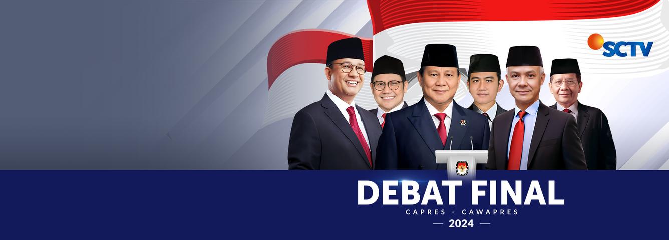 Nonton Debat Capres & Cawapres 2024 - Live Streaming | Vidio