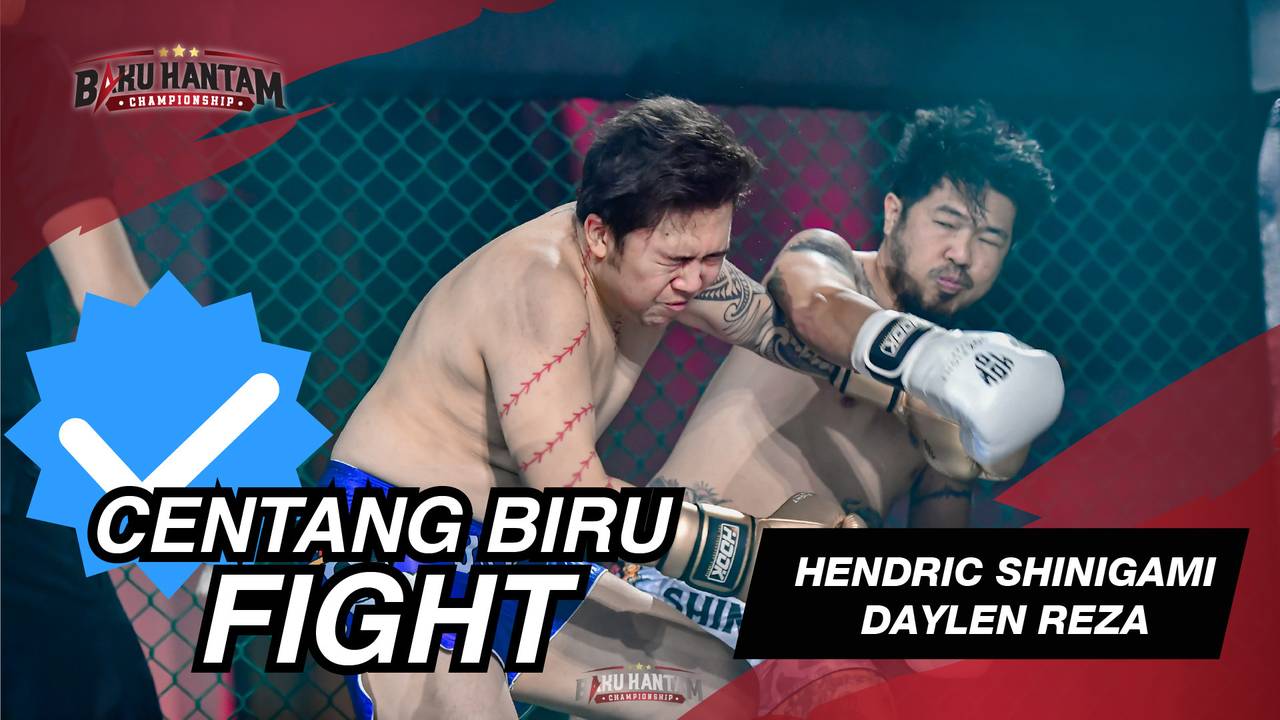 Hendric Shinigami vs Daylen Reza | Centang Biru Fight | Baku Hantam ...