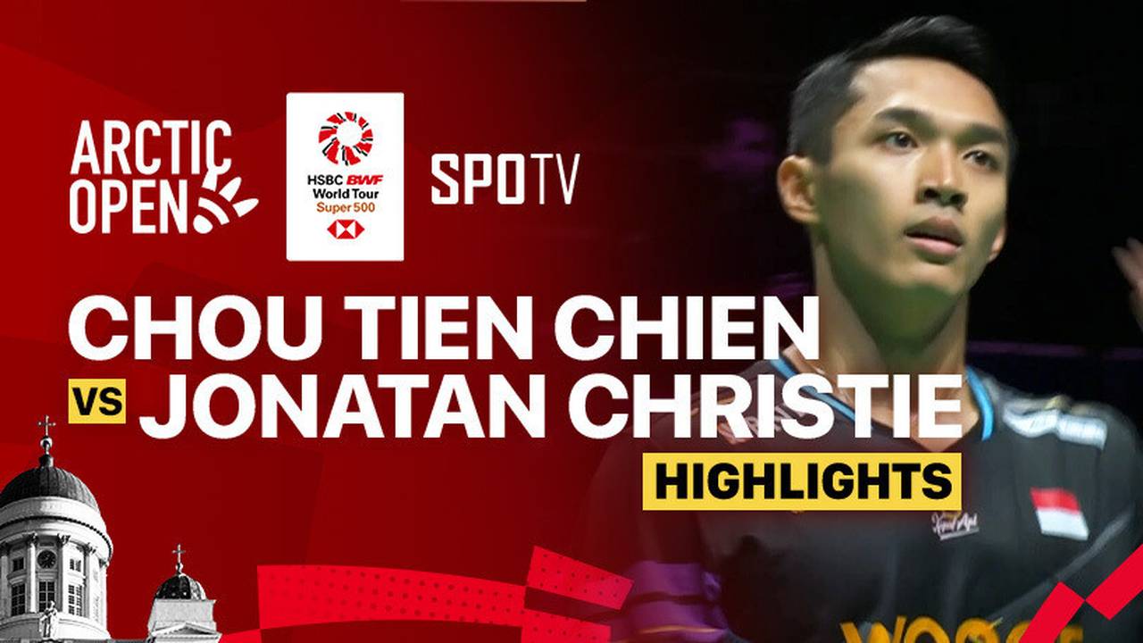Chou Tien Chien (TPE) vs Jonatan Christie (INA) - Highlights | Clash ...