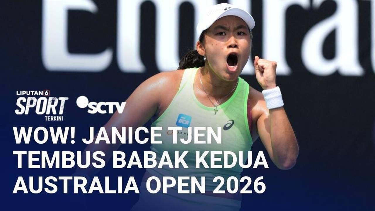 Janice Tjen Cetak Sejarah di Australian Open 2026, Singkirkan Finalis ...