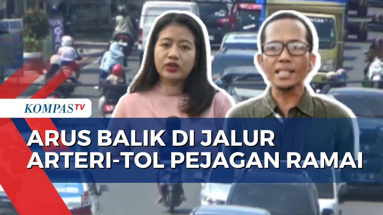 Arus Balik Lebaran: Jalur Arteri Menuju Gerbang Tol Pejagan Ramai, Tanjakan Gentong Macet ...