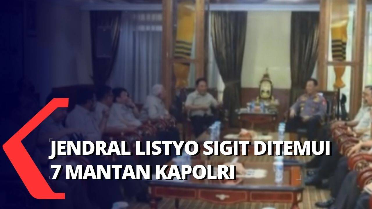 Prihatin dengan Rentetan Kasus yang Menerpa Polri, 7 Mantan Kapolri ...